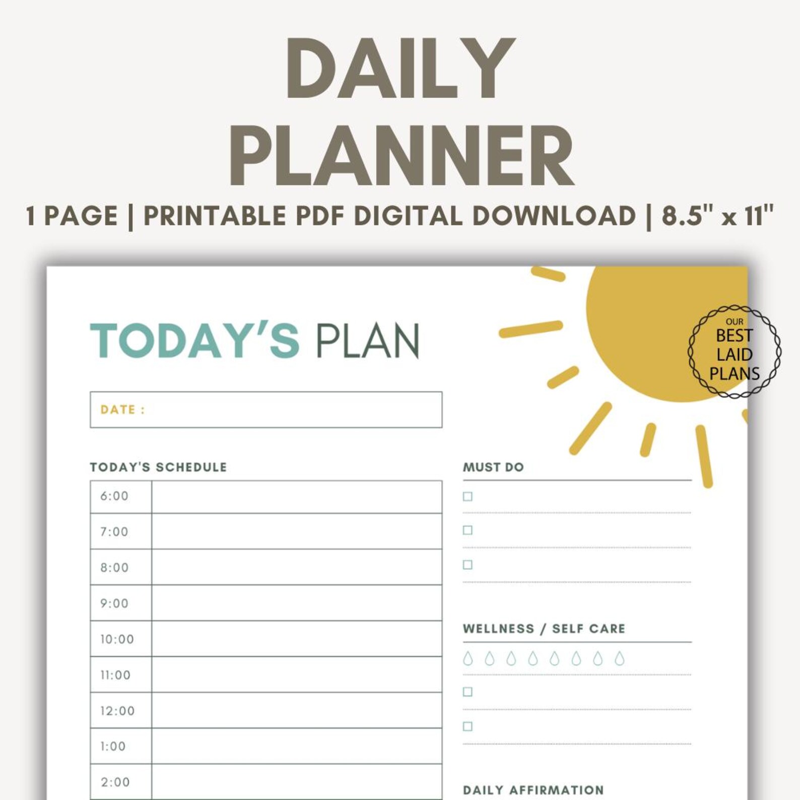 Daily Schedule Layout Printable Daily Schedule Layout 2025 Daily ...