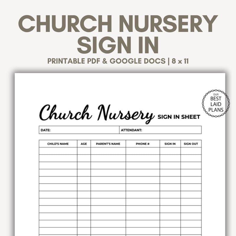 Church Signs for Check In - Etsy