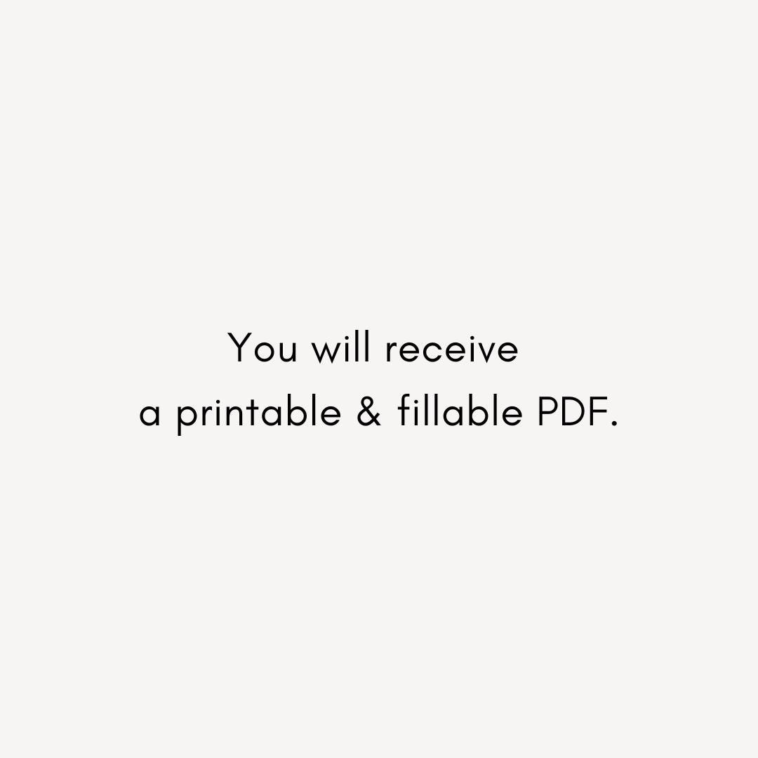 Executor Notes Printable PDF, Estate Executor Notes Will, Executor ...