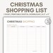 Christmas Card List Printable PDF, Christmas Planner, Christmas Card ...