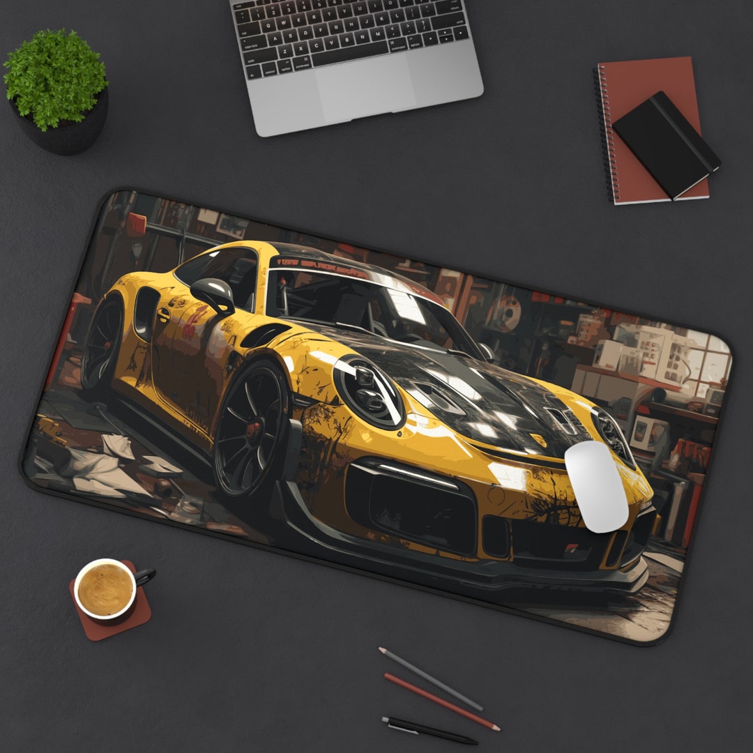 Porsche 911 Turbo S Desk Mat Porsche 911 Turbo S Gaming Mat, Porsche ...
