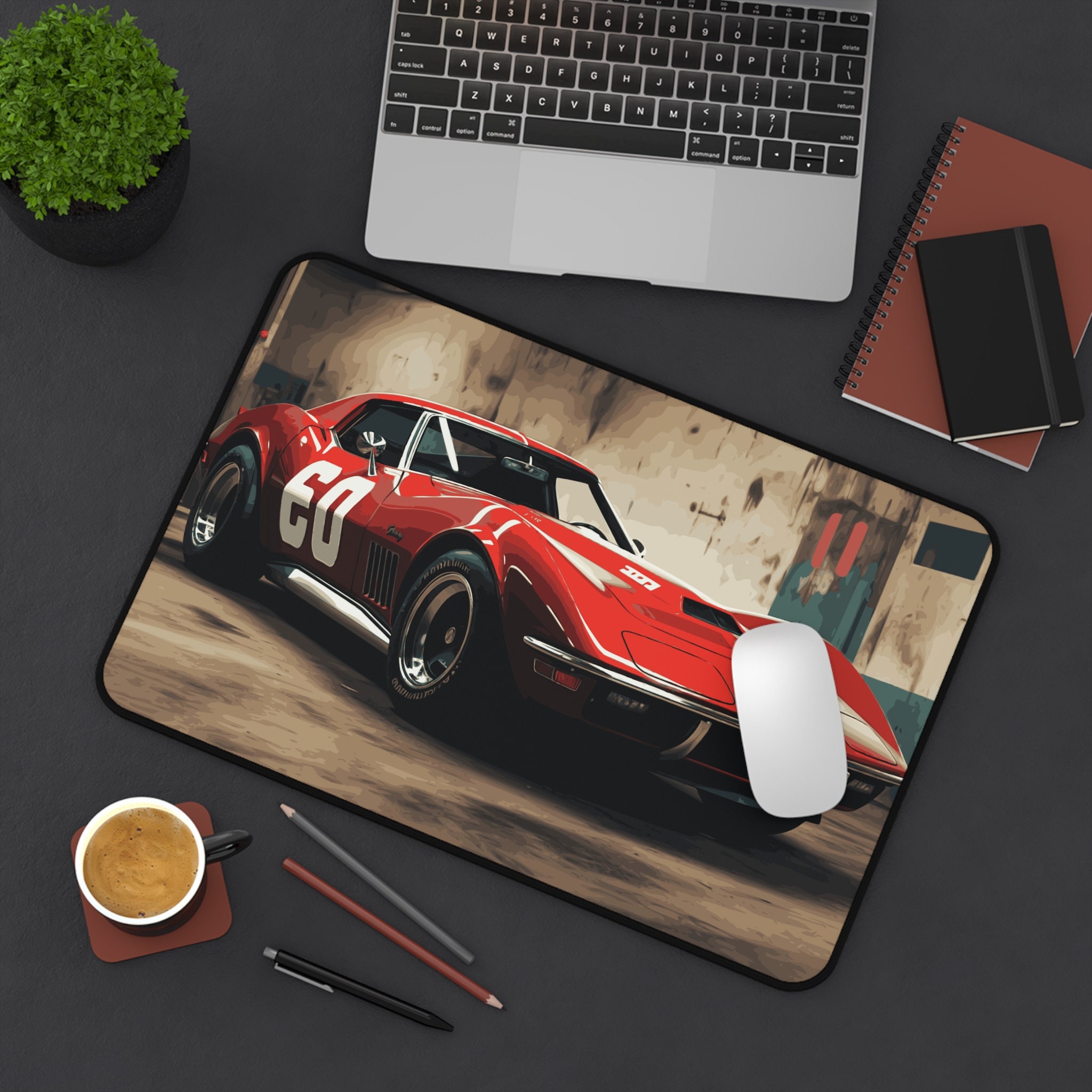 Chevrolet Corvette C3 Desk Mat Chevy Corvette C3 Gaming Mat, Corvette ...