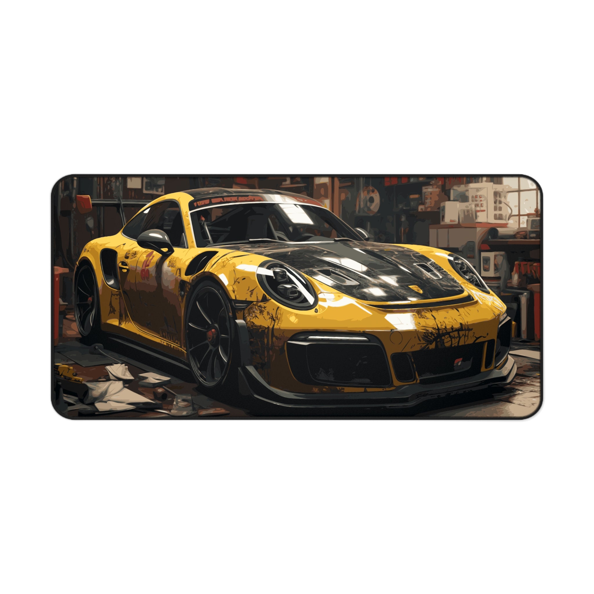 Porsche 911 Turbo S Desk Mat Porsche 911 Turbo S Gaming Mat, Porsche ...