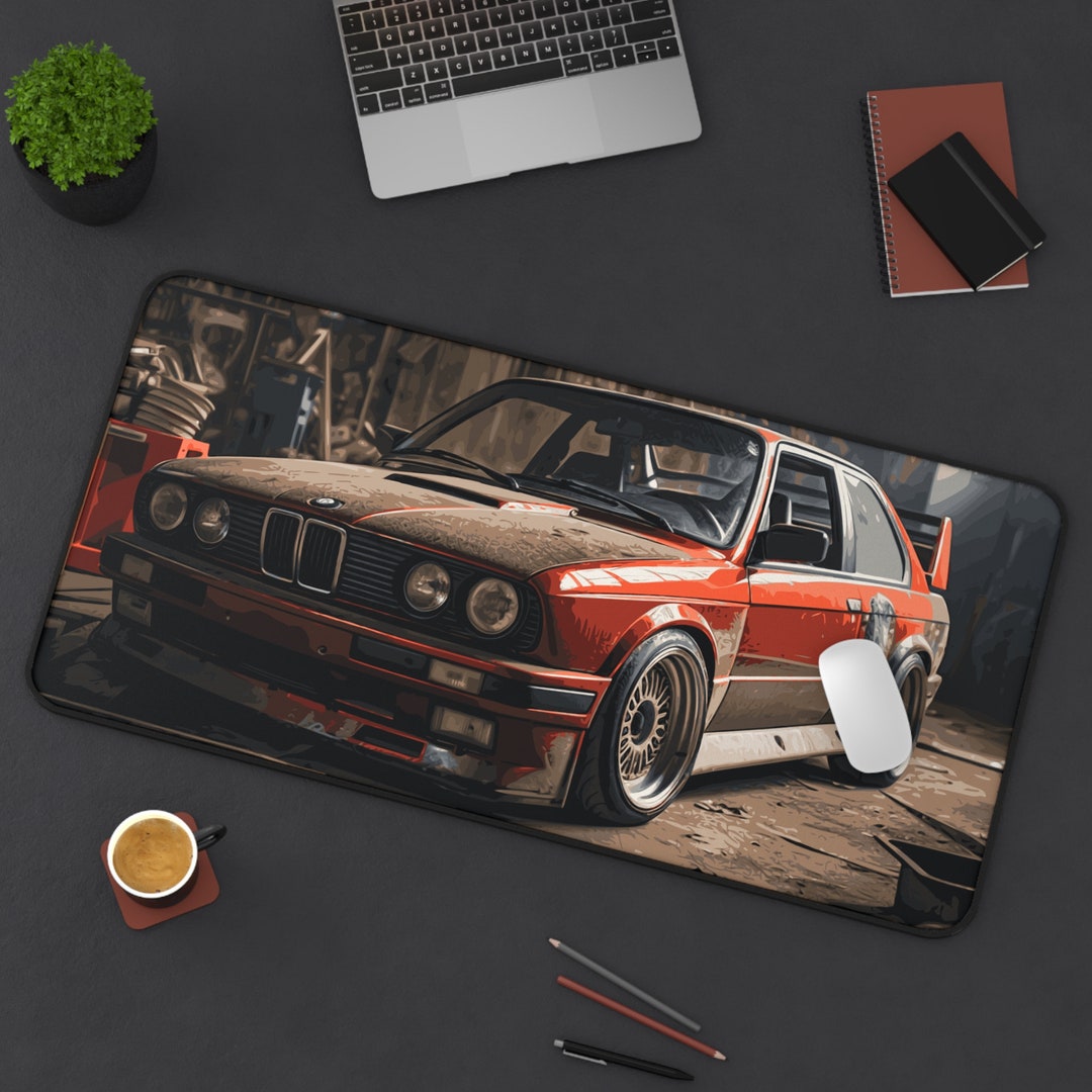 BMW E30 Desk Mat BMW M3 Desk Mat, BMW E30 Gaming Mat, Bmw M3 Gaming Mat ...