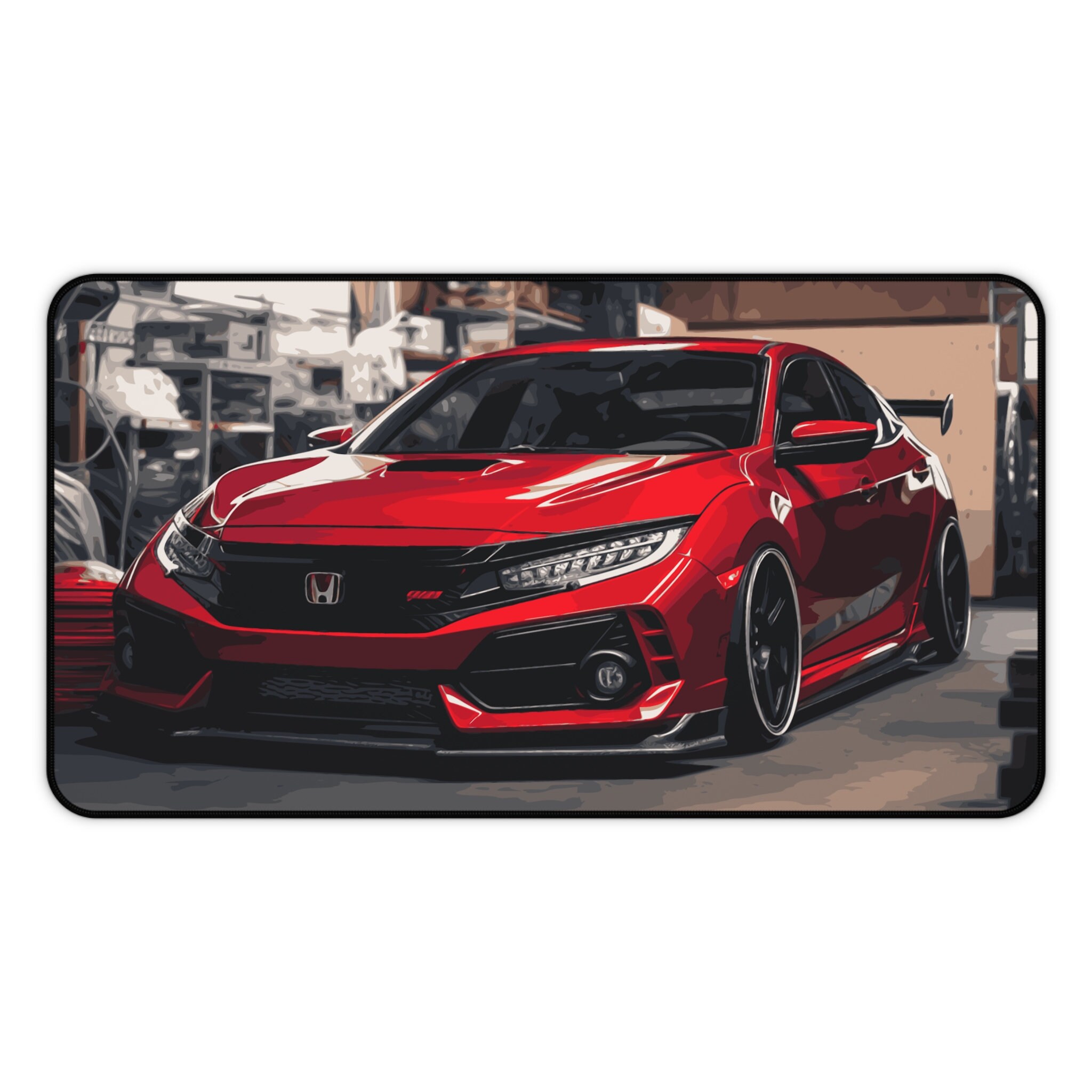 Honda Civic SI Desk Mat Honda Civic Desk Pad Big Honda - Etsy