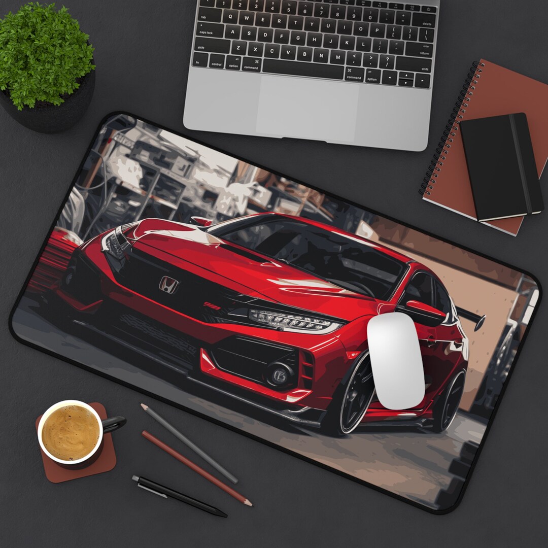 Honda Civic SI Desk Mat Honda Civic Desk Pad Big Honda - Etsy