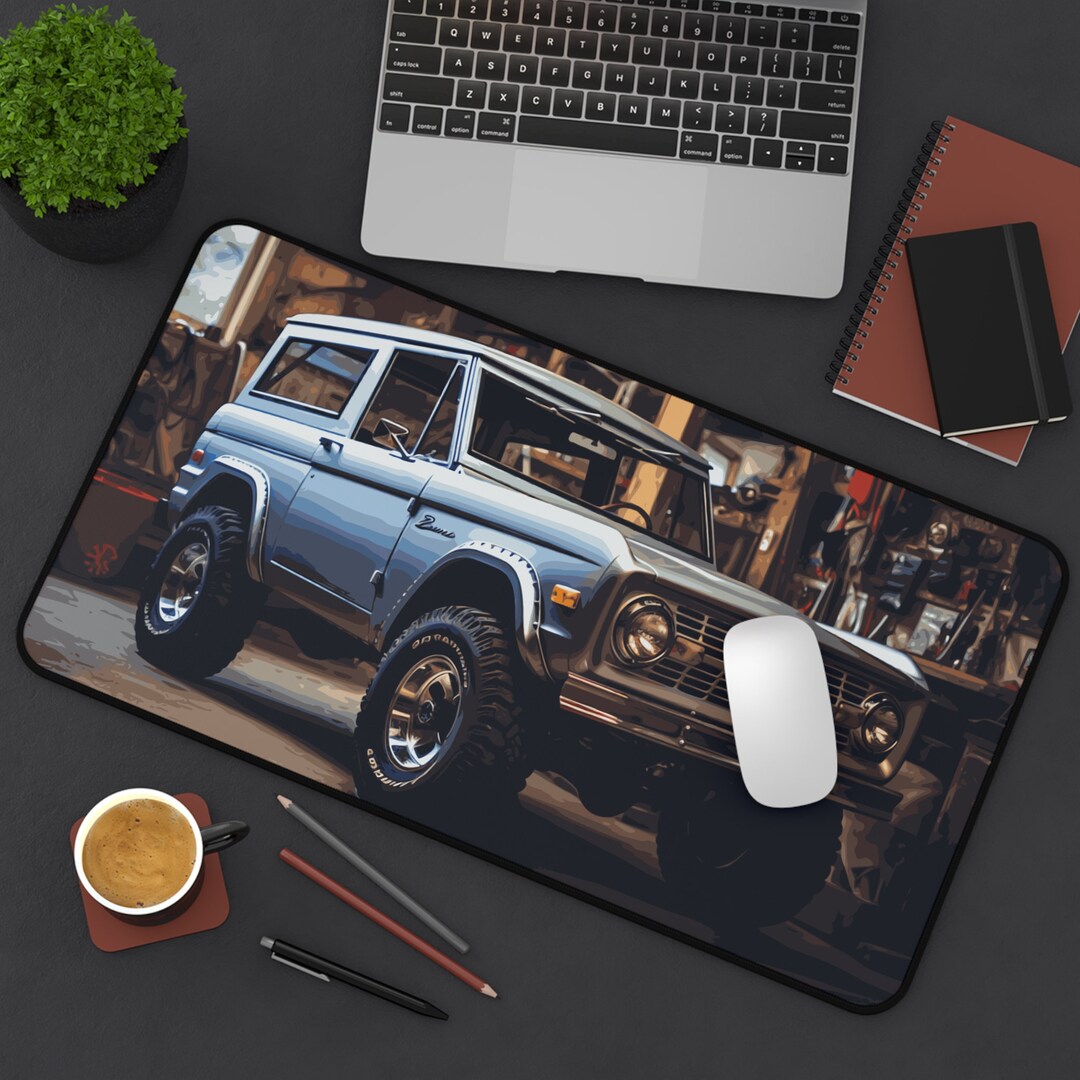 Ford Bronco Desk Pad Bronco Desk Mat Big Ford Bronco Mouse - Etsy