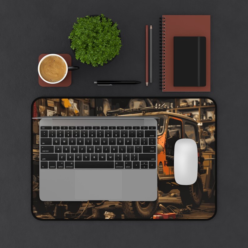 Jeep Wrangler Desk Mat Jeep Wrangler Gaming Mat, Old Jeep Wrangler Desk ...