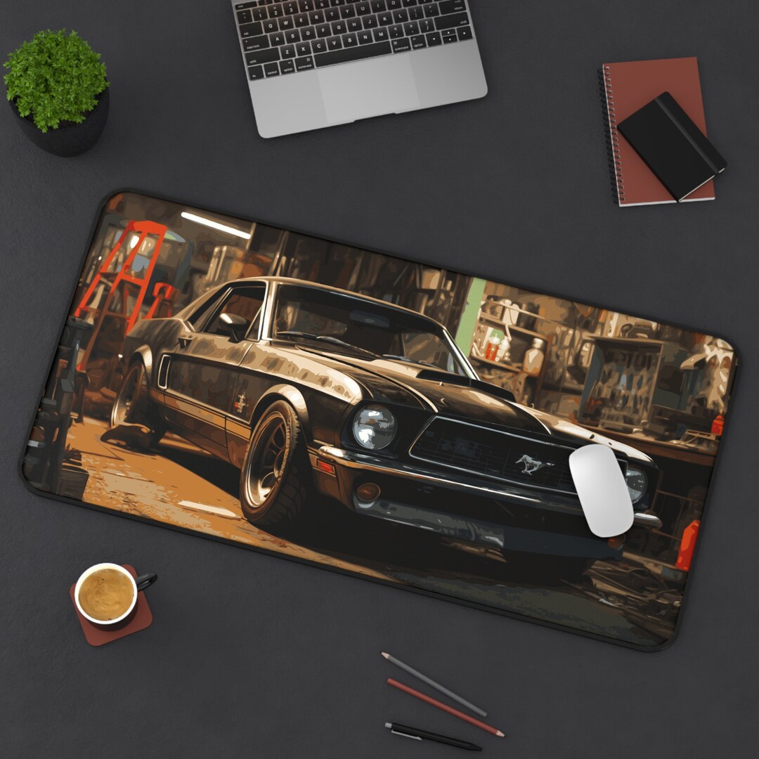 Ford Mustang Desk Mat Ford Mustang Gaming Mat, 1989 Mustang Desk Mat ...