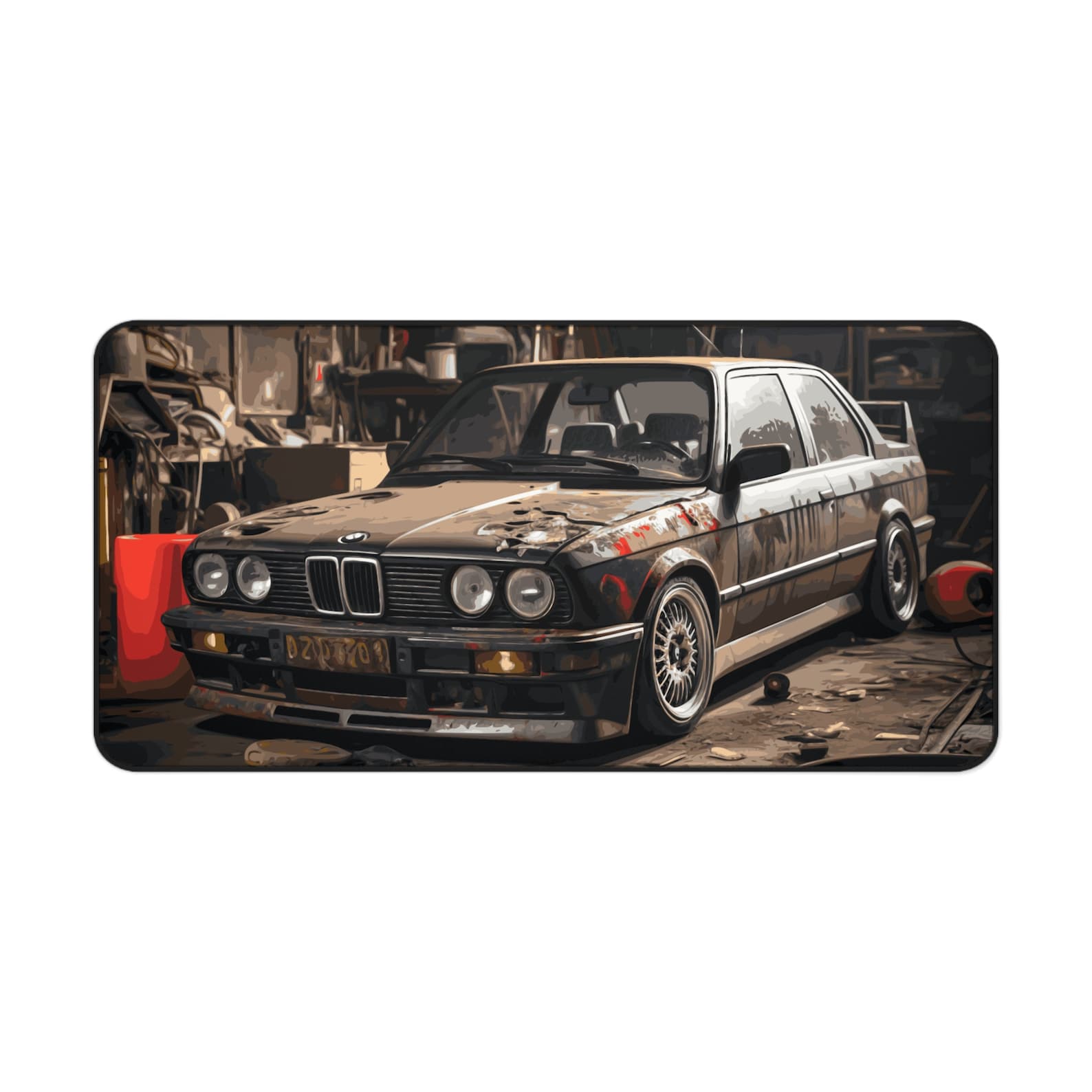 BMW E30 M3 Desk Mat Gaming Desk Mat, Gaming Bmw M3 Mat, M3 E30 Desk Mat ...