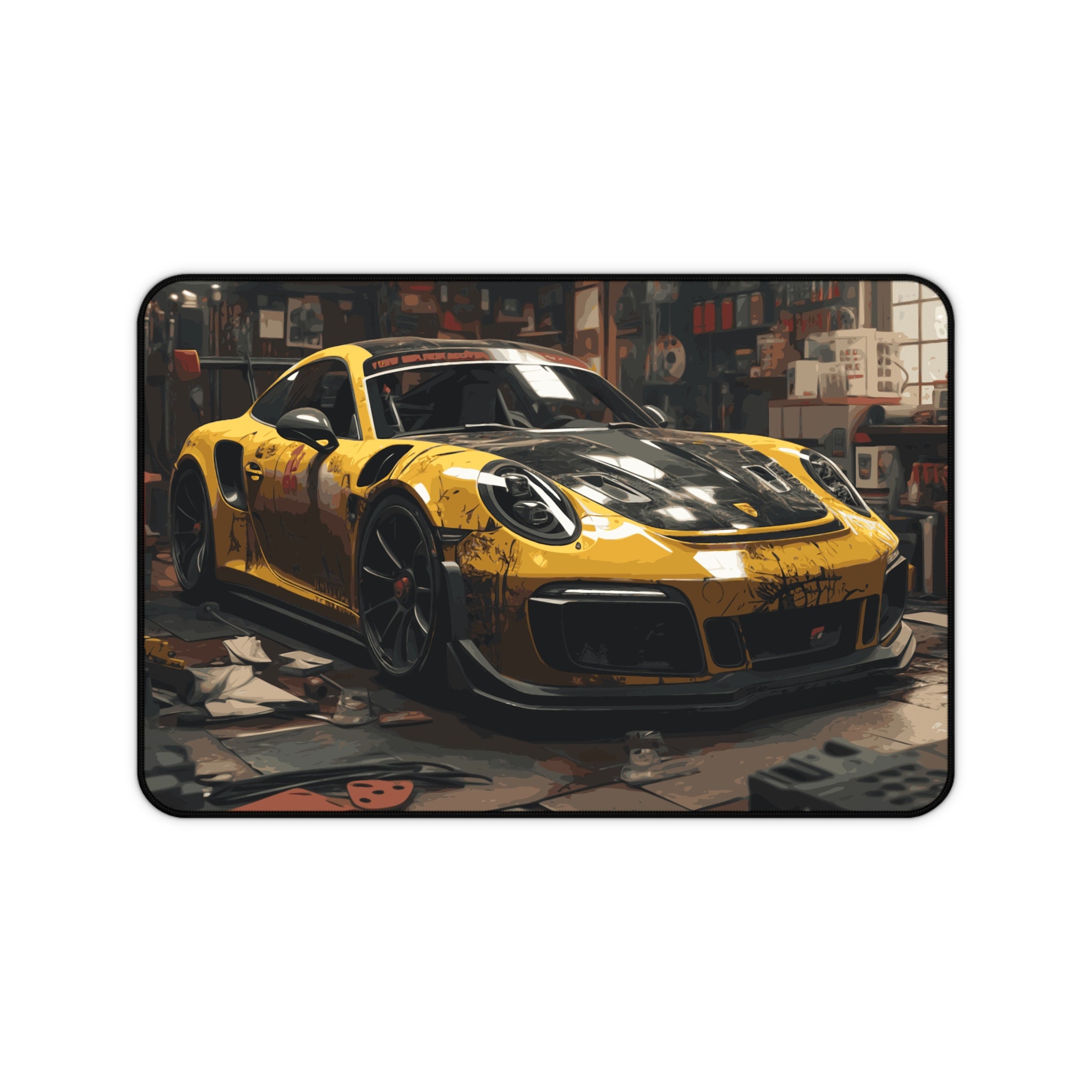 Porsche 911 Turbo S Desk Mat Porsche 911 Turbo S Gaming Mat, Porsche ...