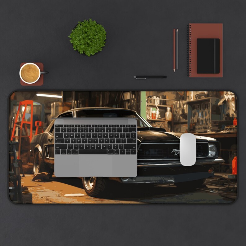 Ford Mustang Desk Mat Ford Mustang Gaming Mat, 1989 Mustang Desk Mat ...