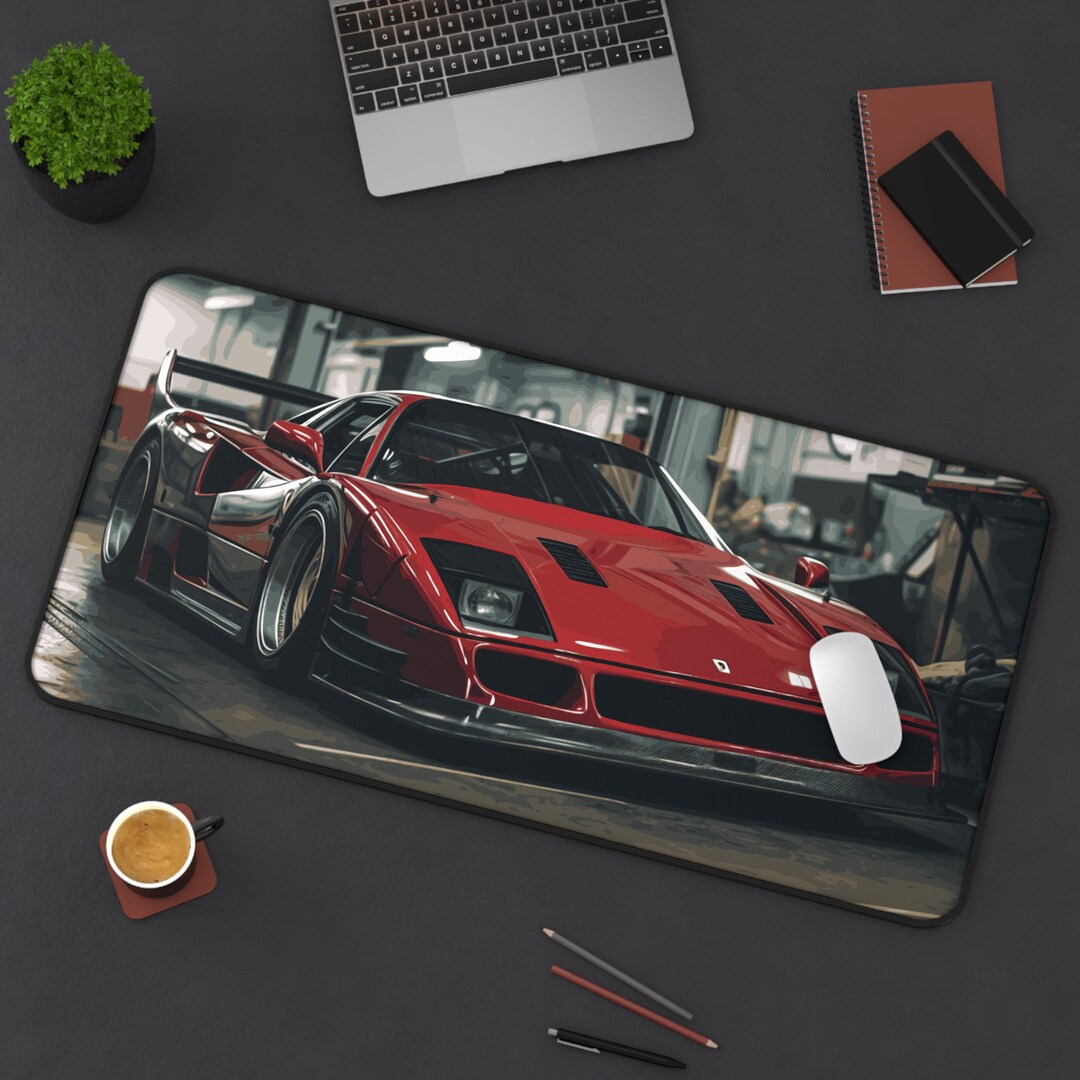 Ferrari F40 Desk Mat Ferrari F40 Gaming Mat, Ferrari F40 Desk ...