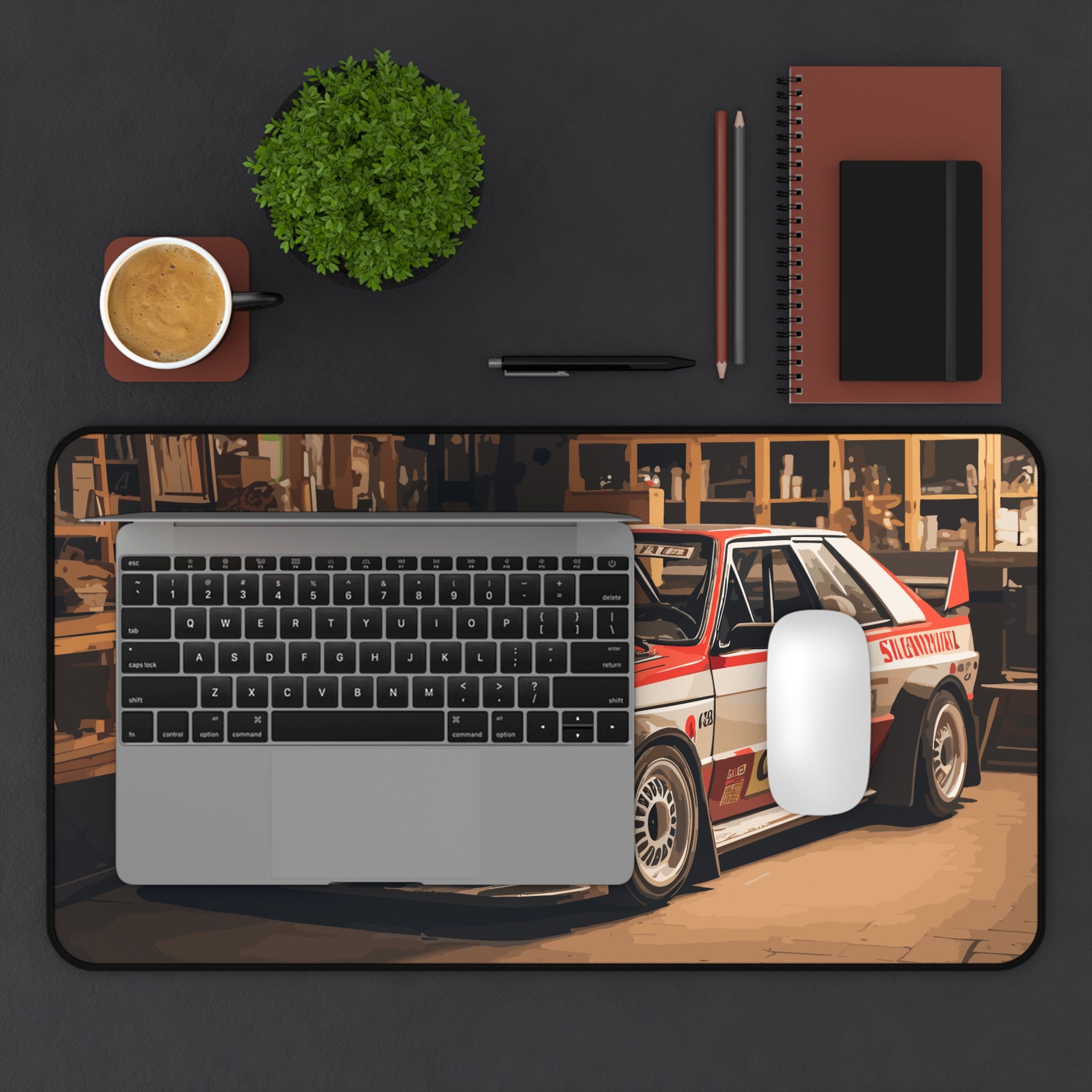 Audi Rally Car Desk Mat Audi Rally Car audi Desk Pad Car - Etsy
