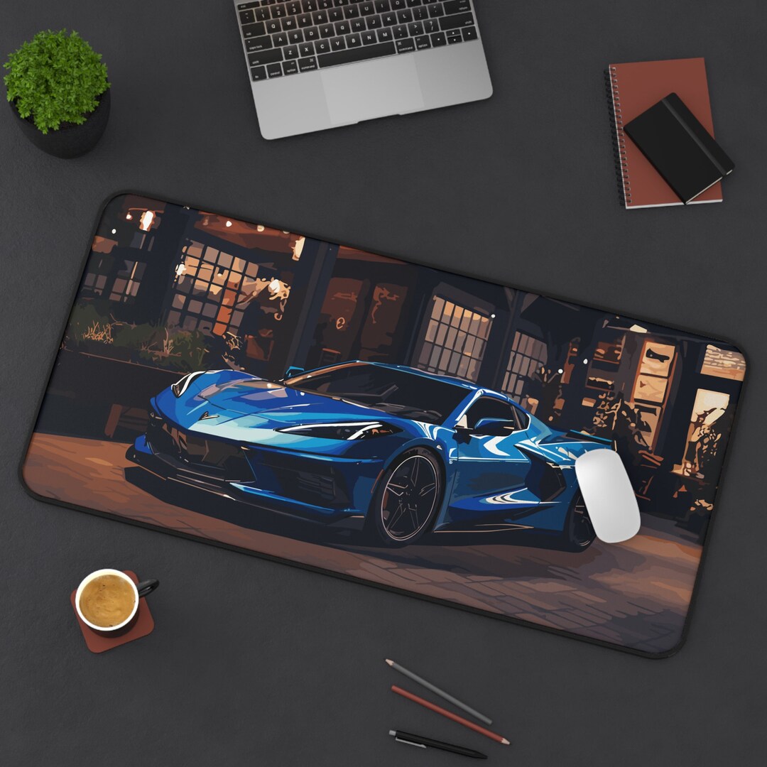 Blue Corvette C8 Desk Pad Chevrolet Corvette C8 Desk Pad - Etsy