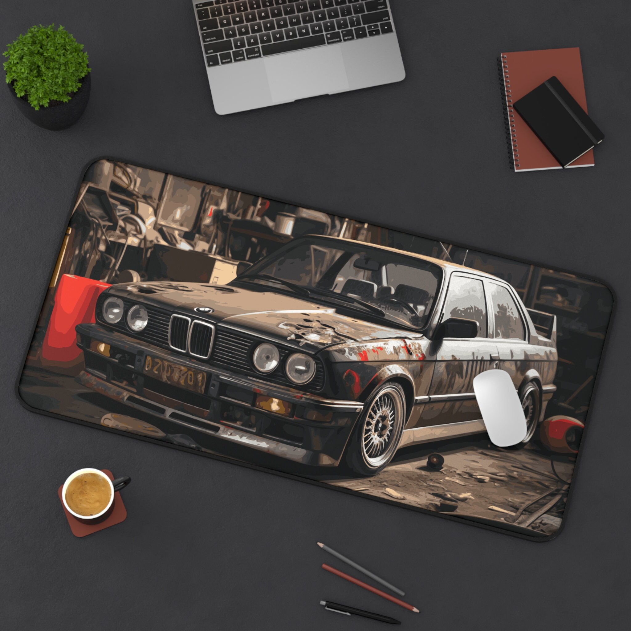 BMW E30 M3 Desk Mat Gaming Desk Mat, Gaming Bmw M3 Mat, M3 E30 Desk Mat ...