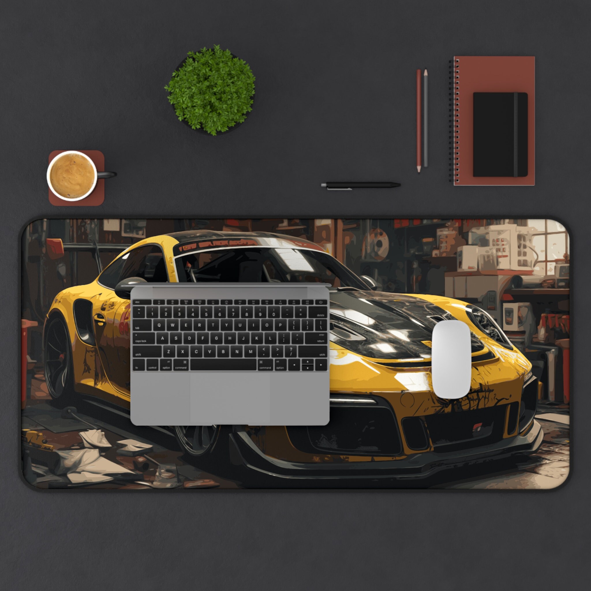 Porsche 911 Turbo S Desk Mat Porsche 911 Turbo S Gaming Mat, Porsche ...