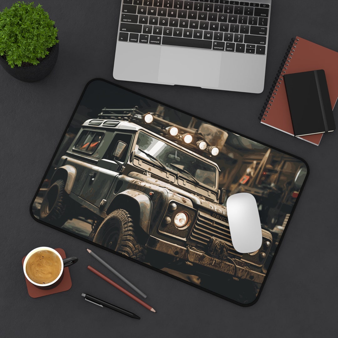 Land Rover Defender Desk Mat Land Rover Defender Gaming Mat, Land Rover ...