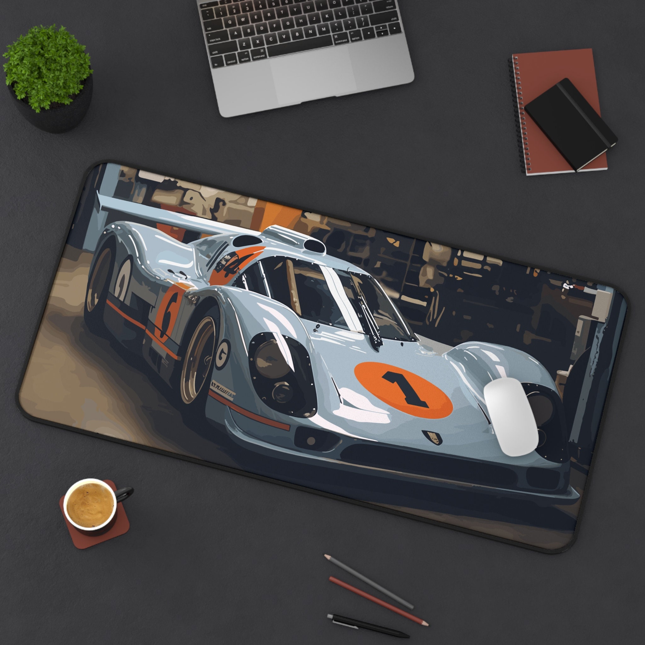 Porsche 917 Desk Mat Porsche Desk Pad porsche 917 Mouse - Etsy