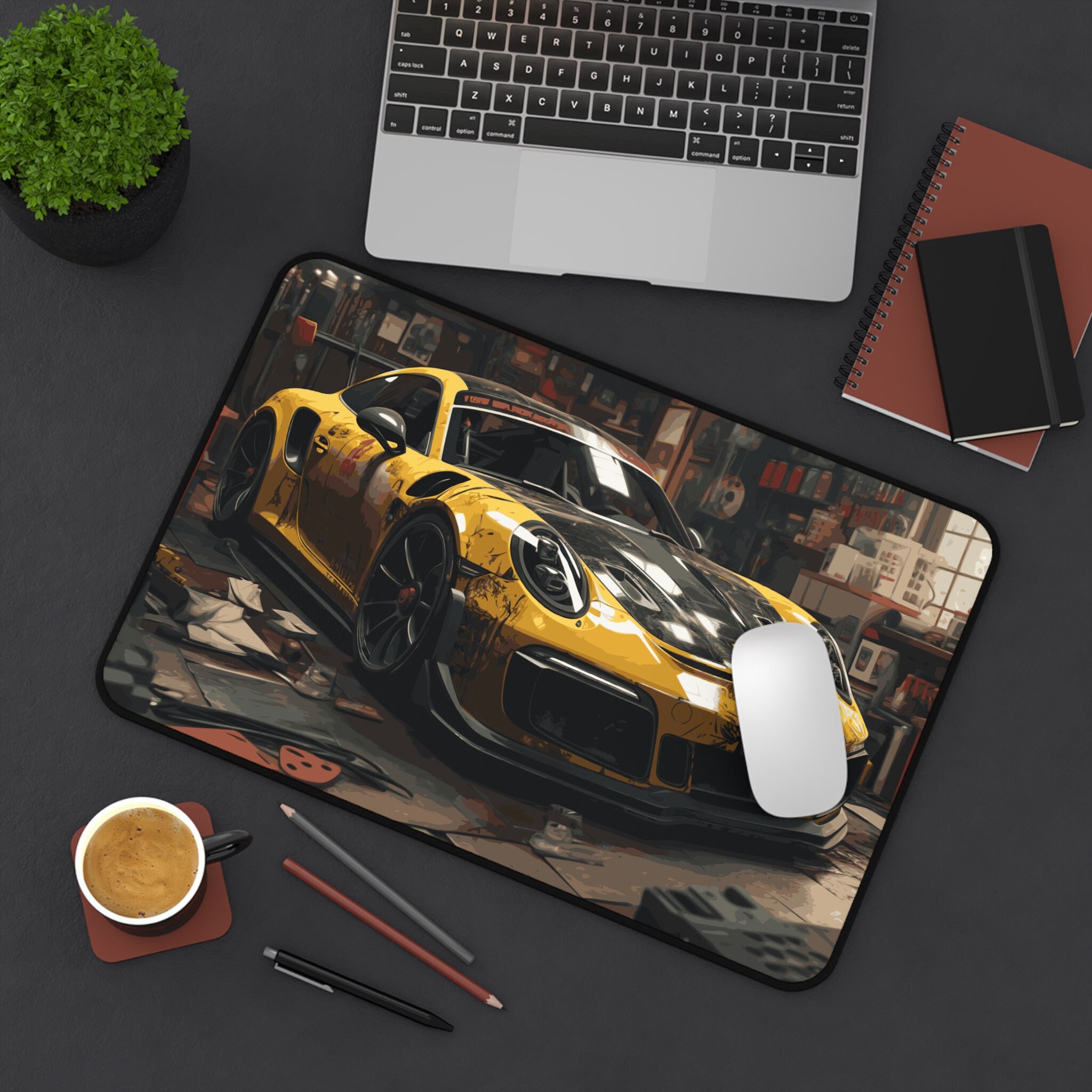 Porsche 911 Turbo S Desk Mat Porsche 911 Turbo S Gaming Mat, Porsche ...