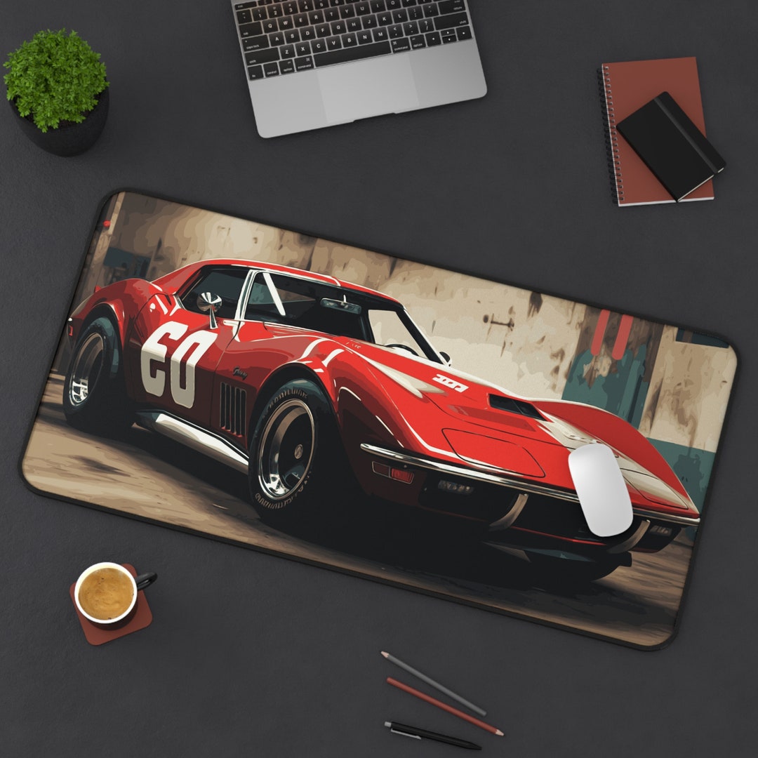 Chevrolet Corvette C3 Desk Mat Chevy Corvette C3 Gaming Mat, Corvette ...