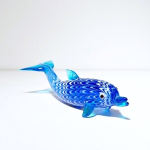 Lenox Art Glass Dolphin Figurine - Etsy