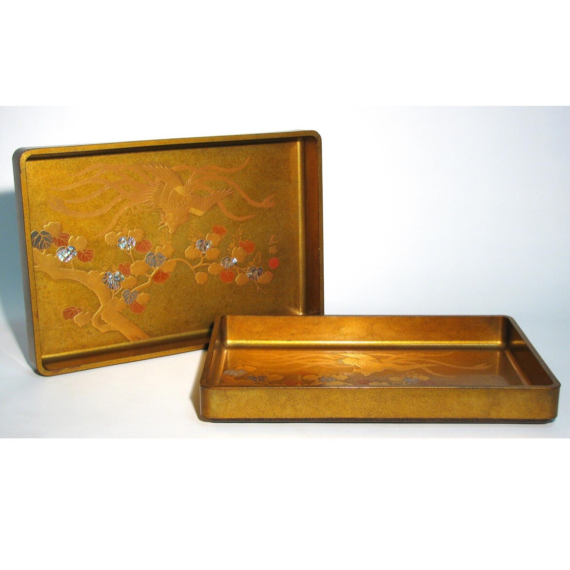Japanese Meji Lacquer Stacking Trays 19th Century - Etsy