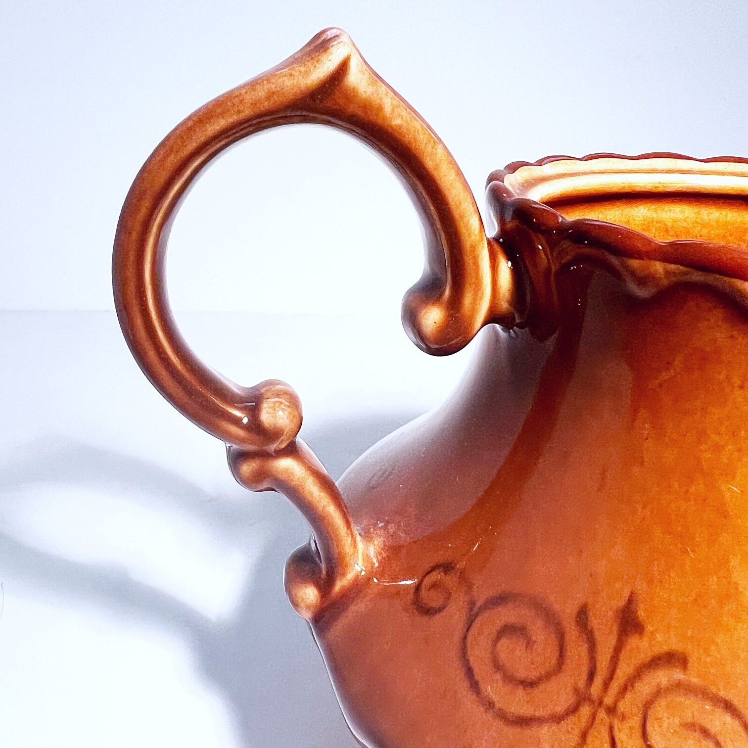 Vernon Ware Porcelain Teapot by Metlox. Circa 1980 - Etsy