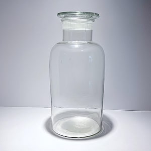 Set of 3 Large Vintage Laboratory Apothecary Jars - Etsy