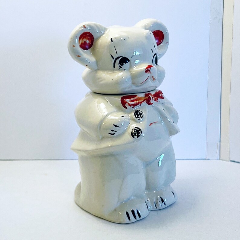 Vintage 1940s Turnabout Cookie Jar - Etsy Vintage 1940s Turnabout Cookie Jar - Etsy