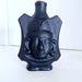 Ranuzzi Lima Peru Inca Pisco Black Figural Face Decanter Glass Bottles ...