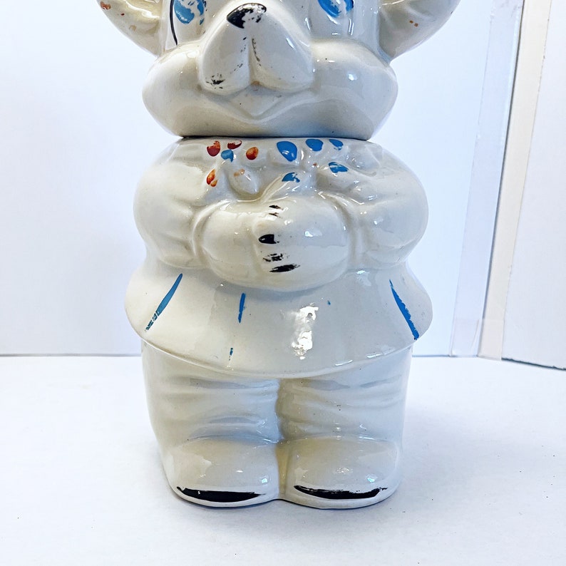 Vintage 1940s Turnabout Cookie Jar - Etsy Vintage 1940s Turnabout Cookie Jar - Etsy
