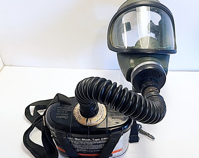 Vintage MSA Canister Gas Mask GMA - Etsy