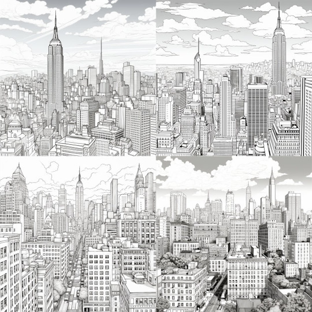 Advanced Coloring Pages - Etsy