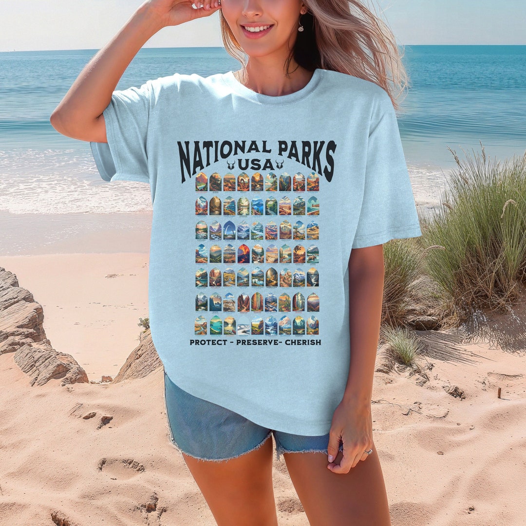 National Parks Shirt, US National Park, Gifts National Parks, Camping ...