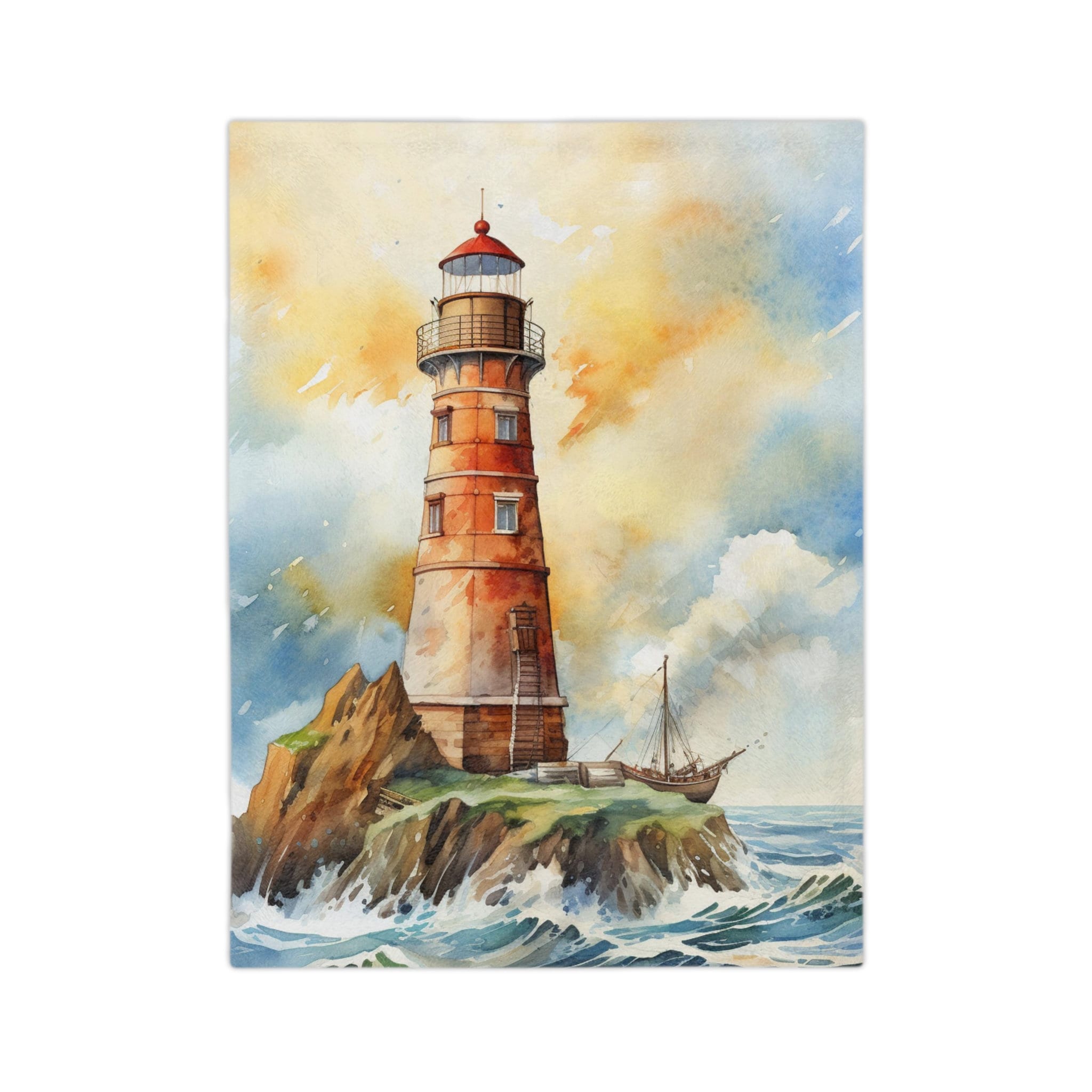 Lighthouses Blanket,lighthouse Quilt,lightweight Bedcover,lighthouse ...