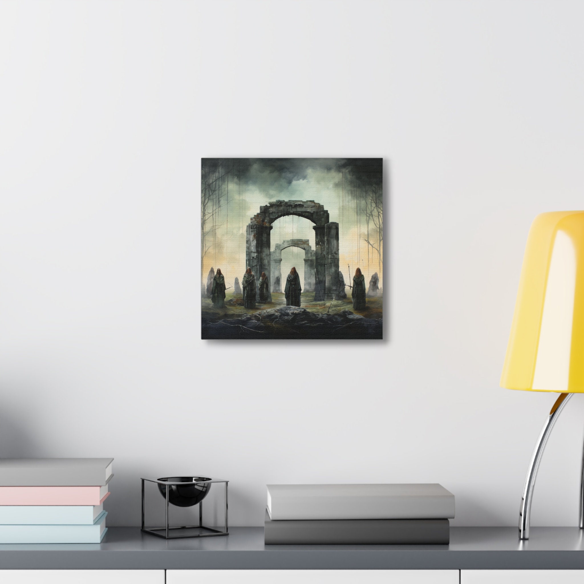 Druids, Scottish Highlands, Druid Art, Scottish Gifts, Canvas Gallery ...