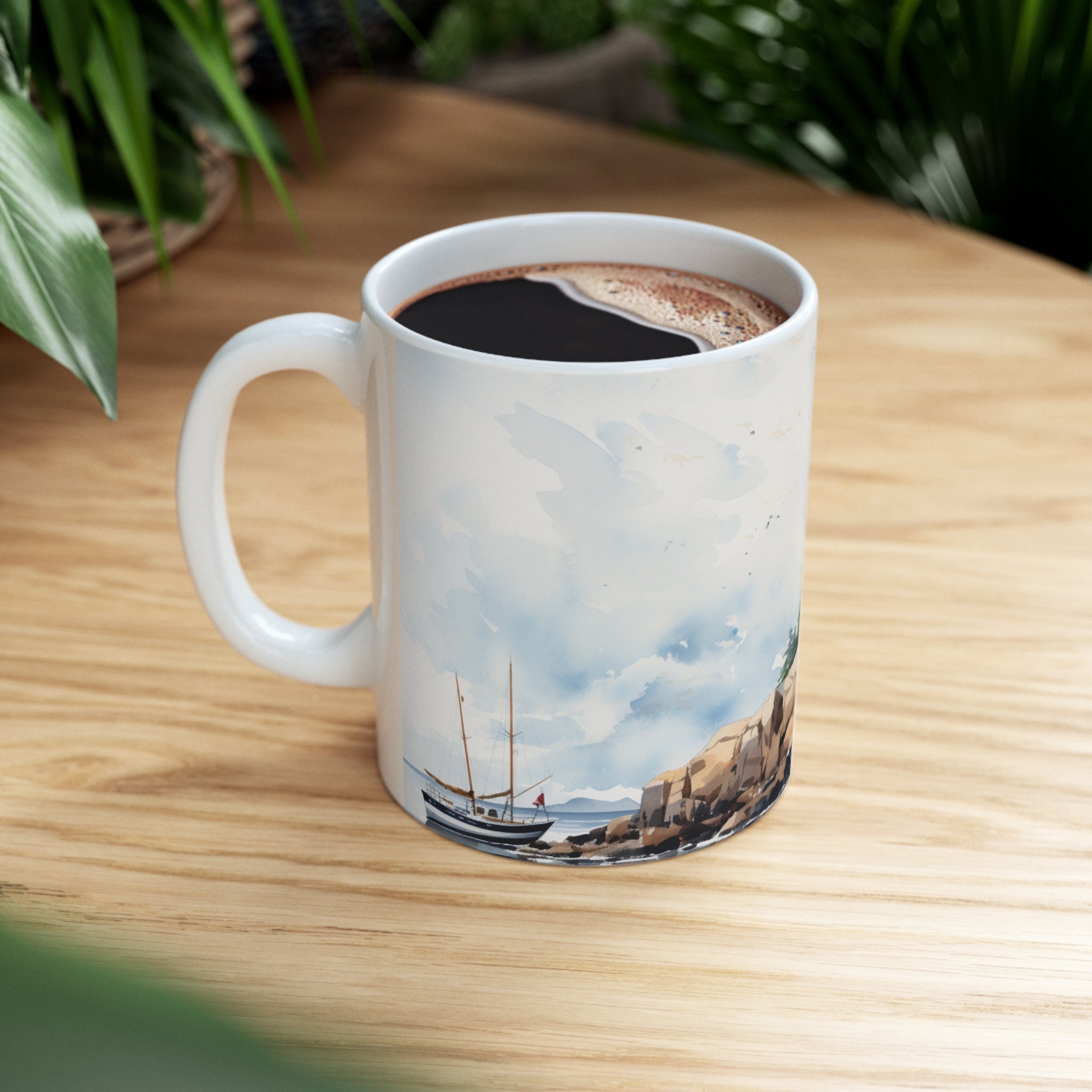 Lighthouse Decor, Lighthouse Mug, Light House Mug, Lighthouse Charm ...