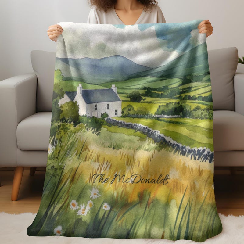 Irish Wool Blanket - Etsy