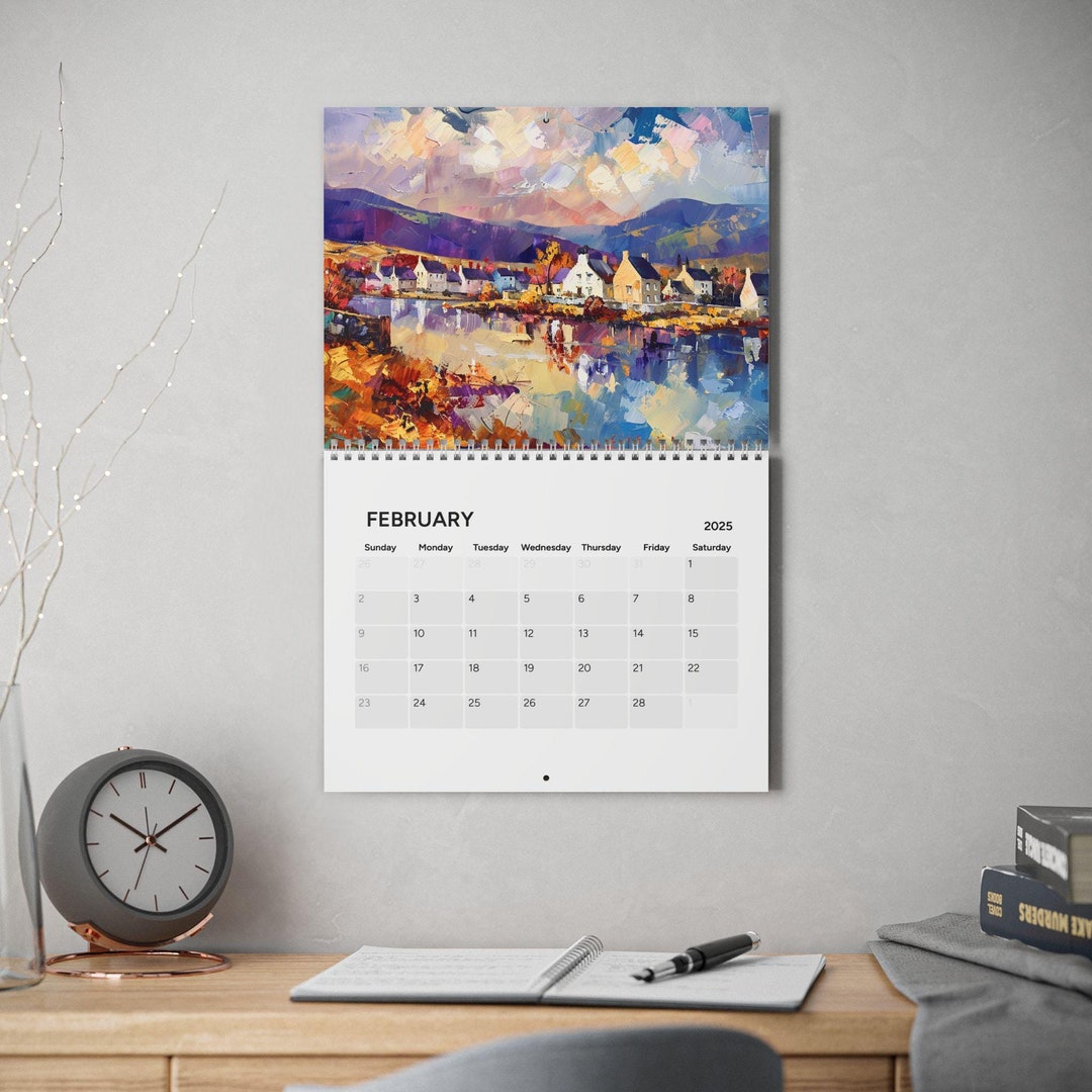 Ireland Calendar (2025), Irish Calendar, Scenes of Ireland Calendar ...