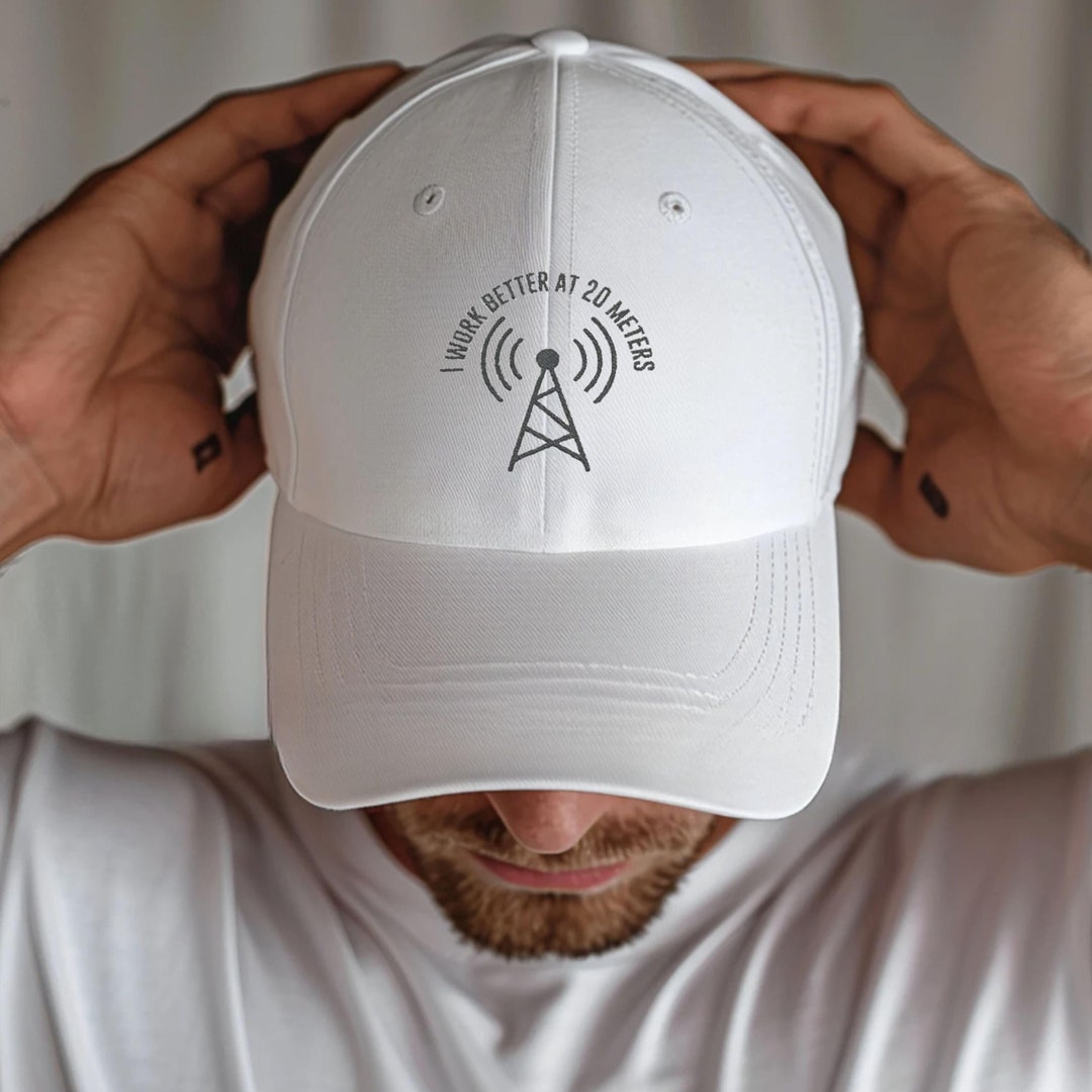 EMBROIDERED Amateur Ham Radio Hat, Call Sign, Amateur Radio Cap, Storm ...