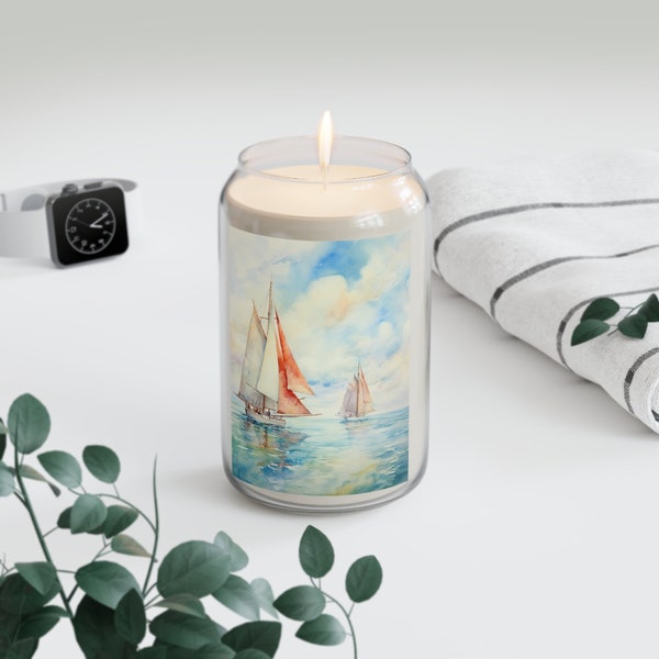 Nautical Candle - Etsy