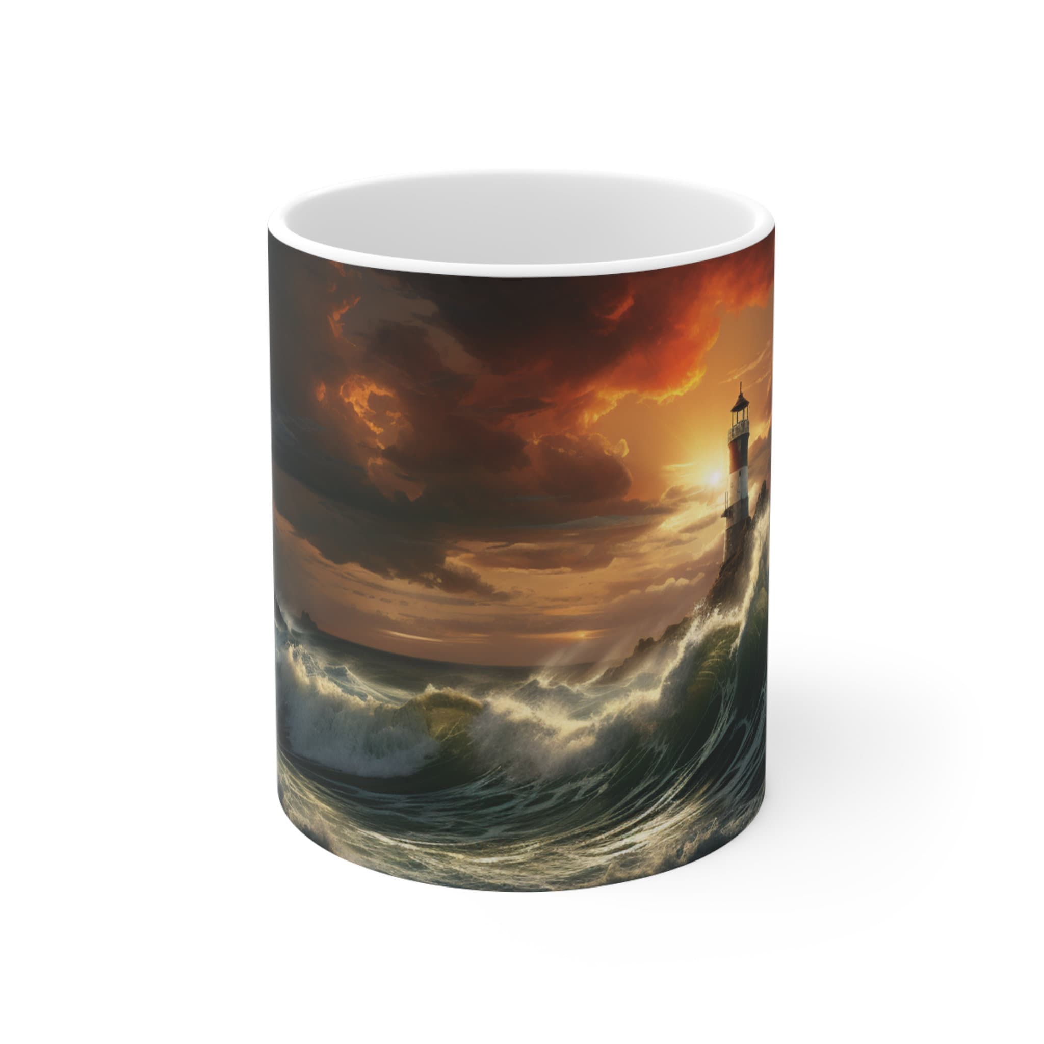 Lighthouse Decor, Lighthouse Mug, Light House Mug, Lighthouse Charm ...