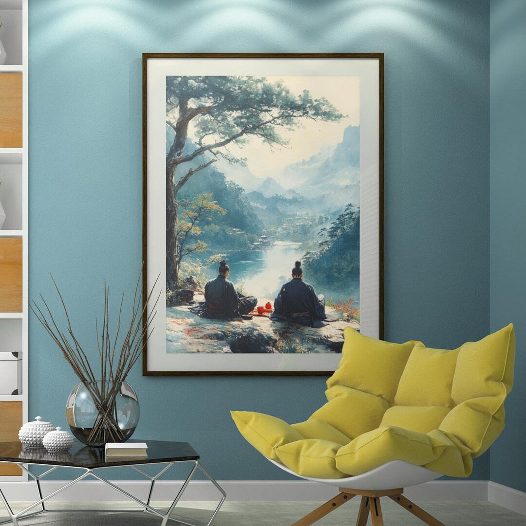 Japanese Theme POSTER, Samurai, Japan Culture, Asian Posters, Japandi ...