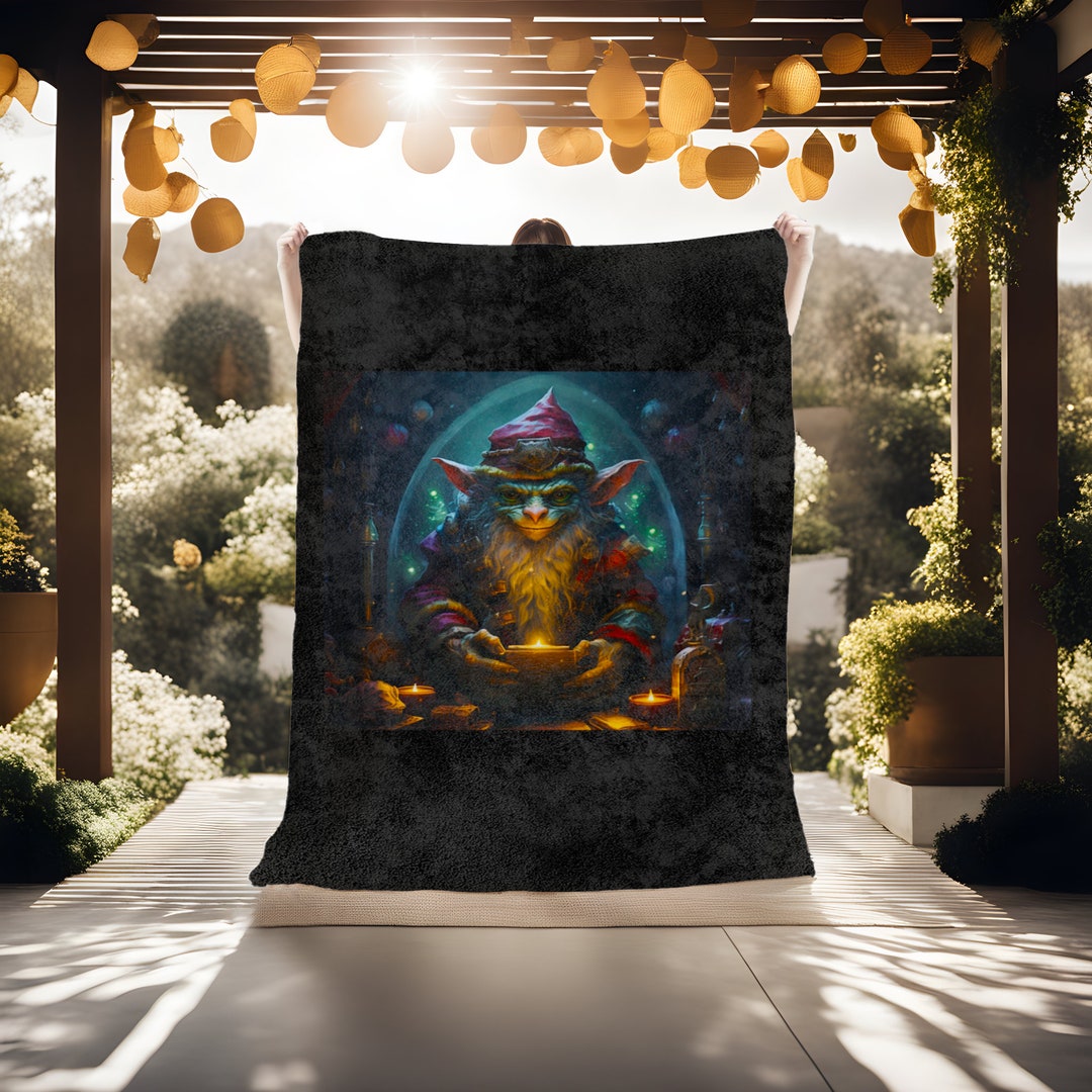 Goblincore Blanket, Globlincore Christmas Lightweight Blanket, Unique ...