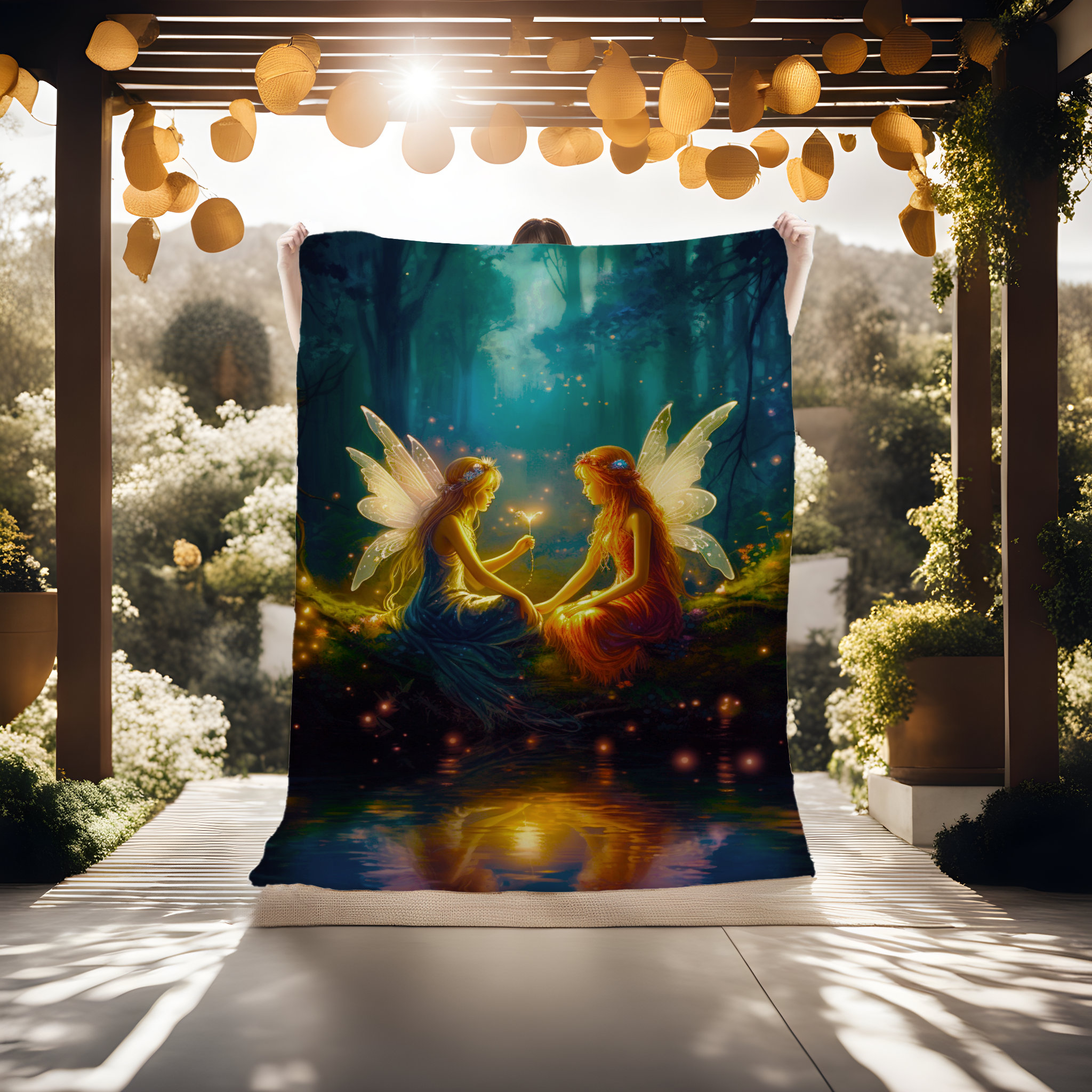 Fairycore Cottagecore Lightweight Blanket, Fairycore Gift, Vintage ...