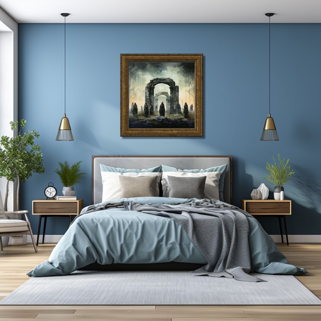 Druids, Scottish Highlands, Druid Art, Scottish Gifts, Canvas Gallery ...