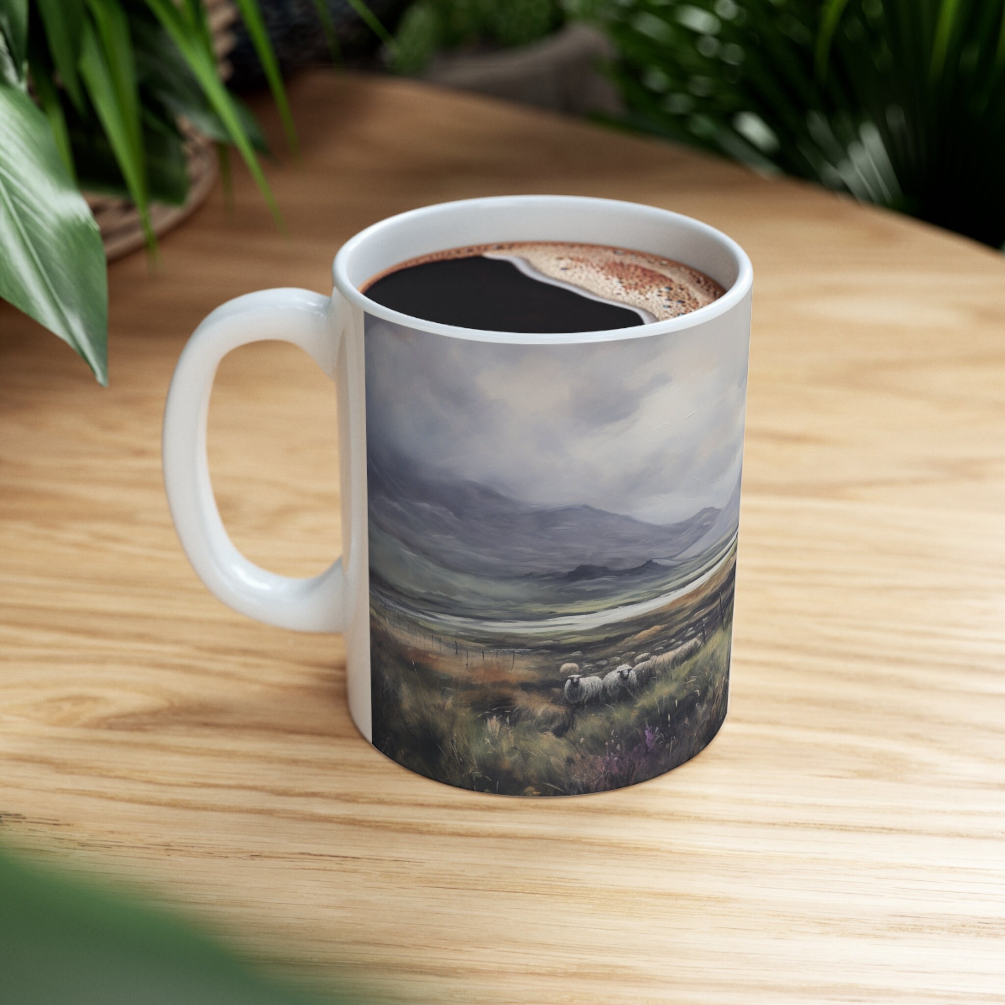 Scottish Sheep, Coffee Mug Scotland, Scottish Gifts, Highlands of ...
