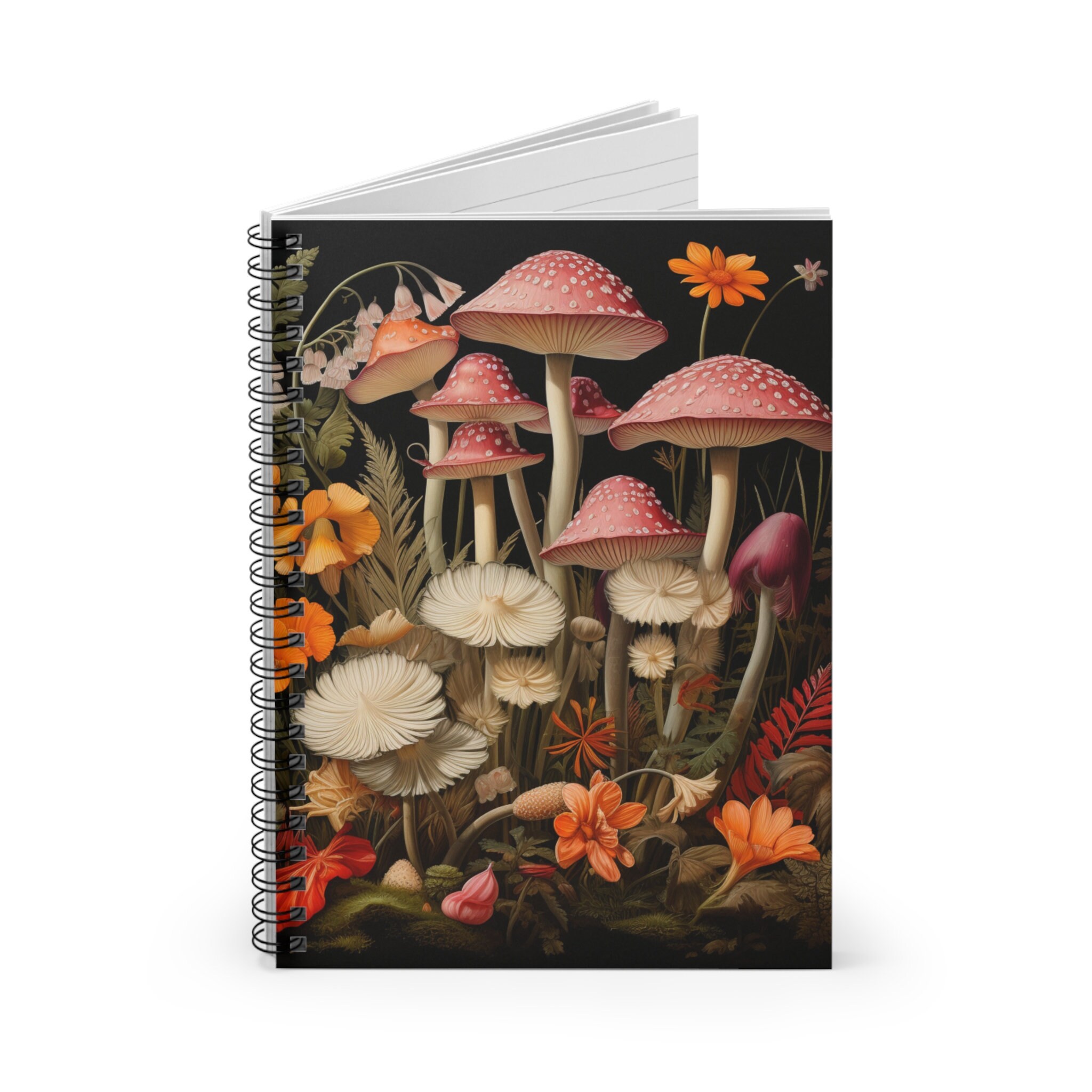 Spiral Notebook Cottagecore Fairycore Design Notebook Poetry - Etsy