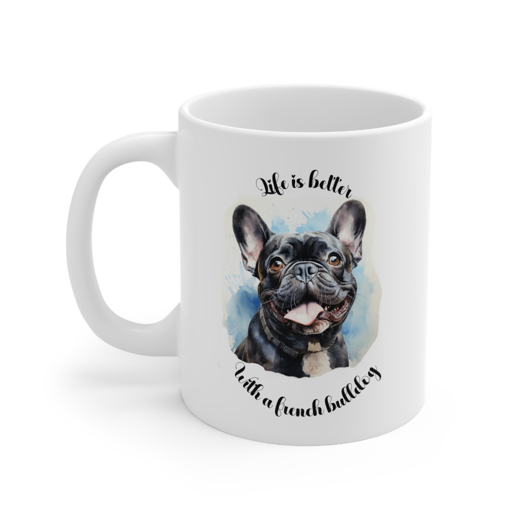 French Bulldog Coffee Mug, Frenchie Coffee Mug, Coffee Mug French ...